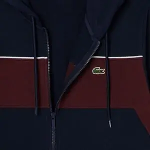 Lacoste Colourblock Zipup Hoodie