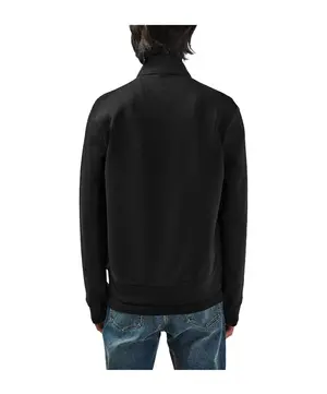 Paul Smith Mixed-fabric Stand Collar Jacket