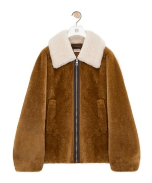 Loewe Jacket In Shearling