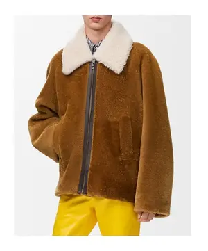 Loewe Jacket In Shearling