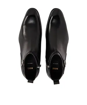 Hugo Boss Polishedleather Jodhpur Boots