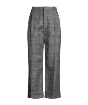 Brunello Cucinelli Straight-checked Suit Pants