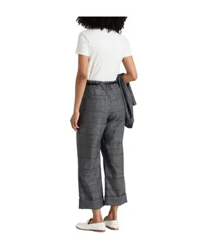Brunello Cucinelli Straight-checked Suit Pants