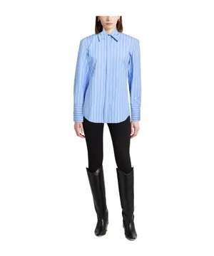 Sportmax Striped Long-sleeved Shirt