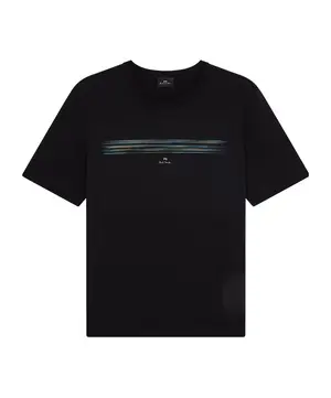 Paul Smith Striped Tshirt - Black