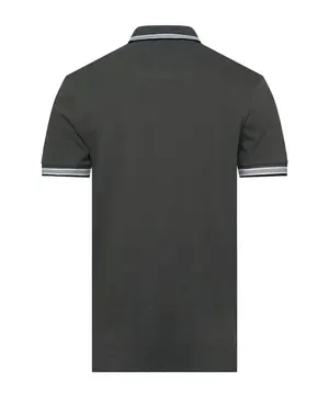 Hugo Boss Shortsleeve Polo Shirt With Stripedtrim Collar