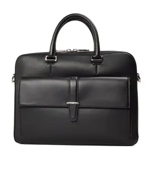 Hugo Boss Smoothleather Briefcase - Black