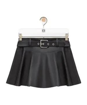 Loewe Mini Skirt In Nappa Lambskin