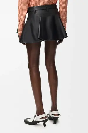 Loewe Mini Skirt In Nappa Lambskin