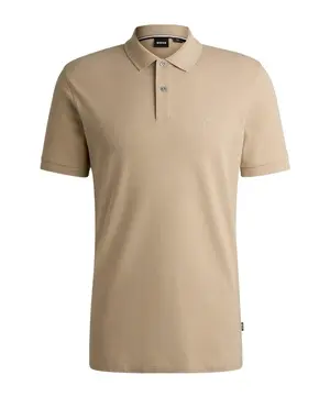 Hugo Boss Logo Polo Shirt - Nude