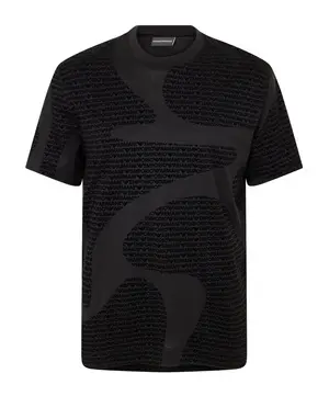 Emporio Armani Crewneck Shortsleeve Tshirt - Black