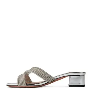 AQUAZZURA Crystal Muse Heeled Sandals