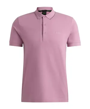 Hugo Boss Shortsleeve Polo Shirt - Purple