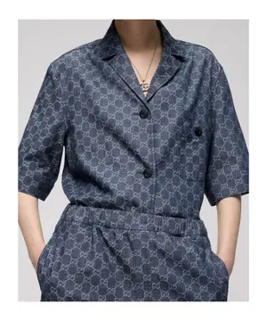 Gucci Gg Jacquard Shirt
