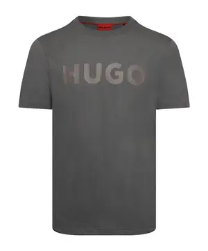 Hugo Boss Simple Cotton T-shirt - Grey