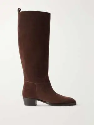 Jimmy Choo Stacked Heel Boots For Women