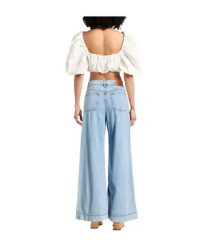 Max Mara Light-wash Straight-leg Jeans