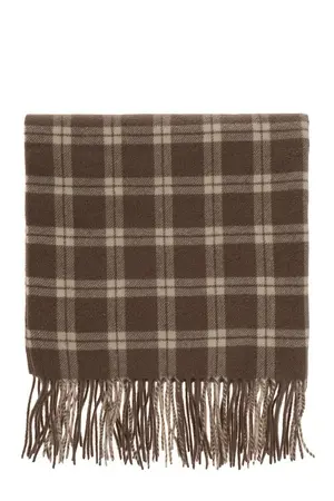 BY MALENE BIRGER Logo Scarf - Brown
