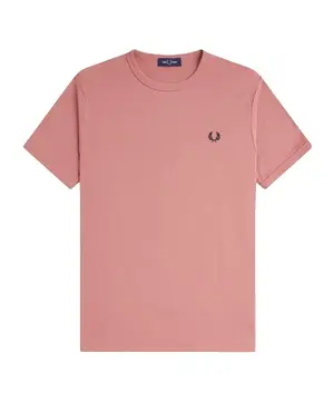 Fred Perry Crewneck Shortsleeve Tshirt - Pink