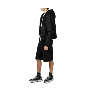 Dsquared2 Suede Dash Color Block Sneakers - Black