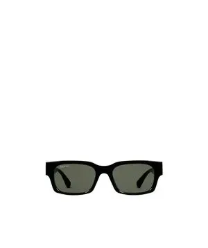 Gucci Rectangular Frame Sunglasses - Black