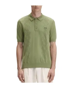 Fred Perry Knit Shortsleeve Polo Shirt