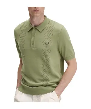 Fred Perry Knit Shortsleeve Polo Shirt