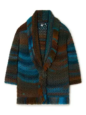 Alanui Kauai Shades Belted Cardigan