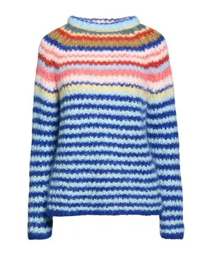 Max Mara Multi-color Ribbed Knit