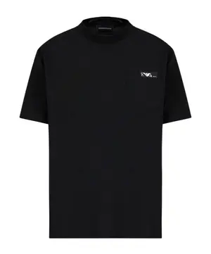 Emporio Armani Crewneck Shortsleeve Tshirt - Black