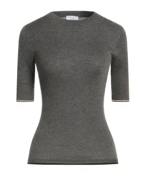 Brunello Cucinelli Metallic Lightweight Knit T-shirt