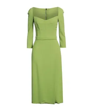 Dolce & Gabbana Solid-colored Flare Skirt - Green