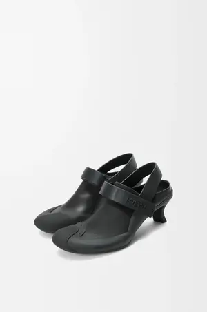 Loewe Round-toe Open-heel Sandals