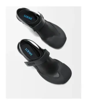 Loewe Round-toe Open-heel Sandals