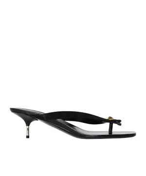 Versace Medusa Detail Thong Sandals
