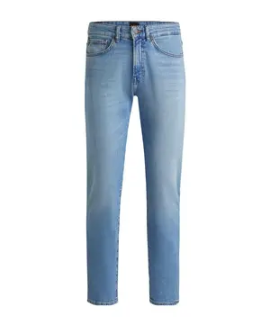 Hugo Boss Wash Straightleg Jeans - Blue