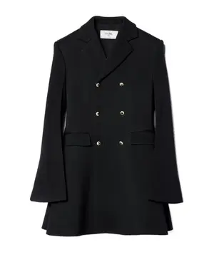 Celine Double-breasted Wool Coat