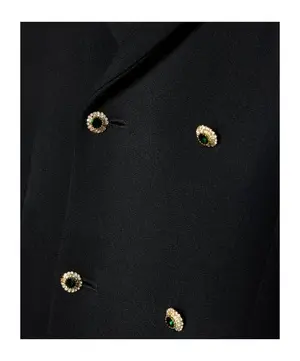 Celine Double-breasted Wool Coat