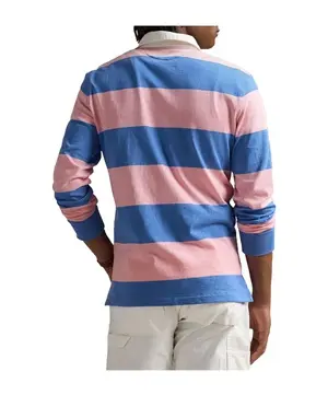 Polo Ralph Lauren Widestripe Longsleeve Rugby Polo Shirt