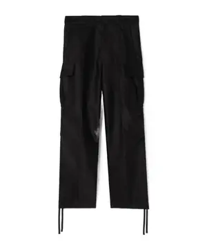 Burberry Cotton Sateen Cargo Trousers