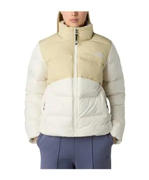 The North Face Color Block Puffer Jacket