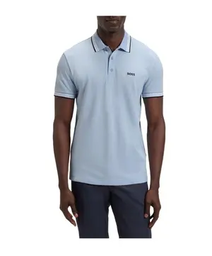 Hugo Boss Paddy Polo Shirt With Contrast Tipping