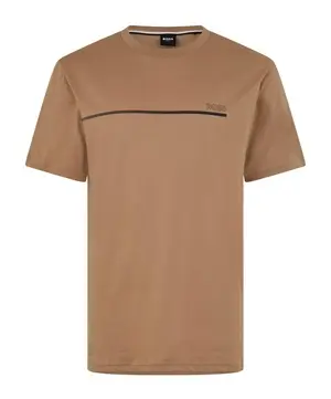 Hugo Boss Crewneck Shortsleeve Tshirt - Brown