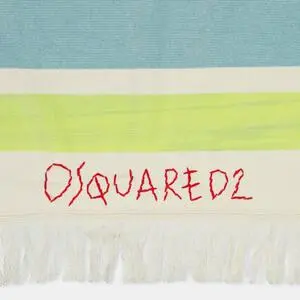 Dsquared2 Multicolouredstripe Beach Towel