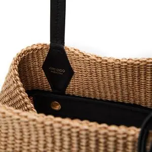 JIMMY CHOO Solid Color Handbag