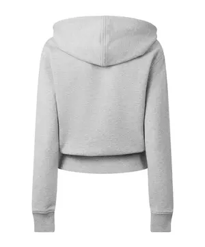 AMI Paris Cropped Fullzip Hooded Sweatshirt