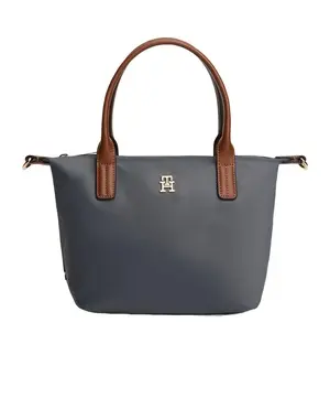 Tommy Hilfiger Solid Color Handbag - Black