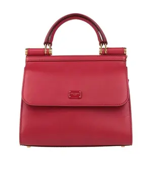 DOLCE & GABBANA Dolce & Gabbana Leather Top Handle Bag