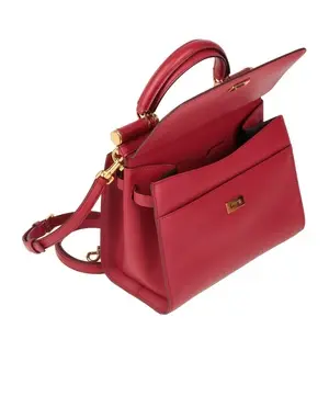 Dolce & Gabbana Leather Top Handle Bag