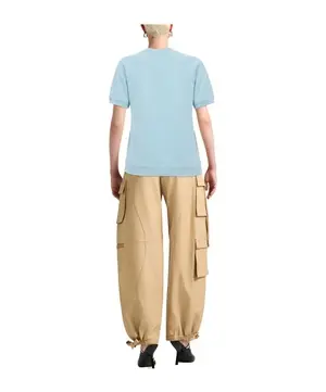 MAISON MARGIELA Solid-color Short-sleeve T-shirt